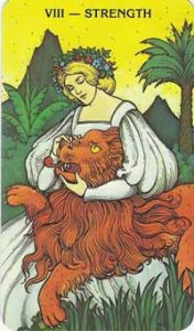 Strength Tarot Card Meanings by Avia at Tarot Teachings