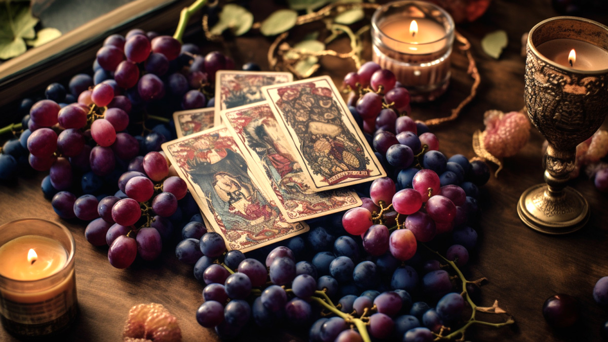 Meaning of Grapevines and Grapes in the Tarot - Tarot Teachings