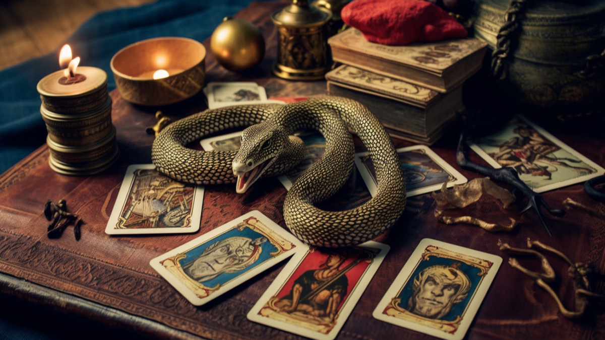 Snakes in the Tarot Cards: Their Meaning and Snake Symbolism in Tarot ...